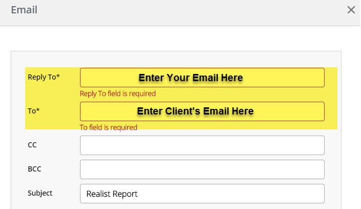 Email a Realist report – Realist