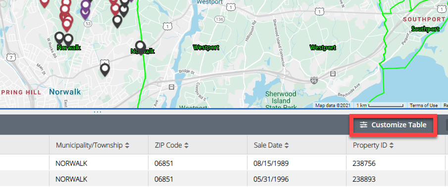 Customize the Realist Search Results Table – Realist